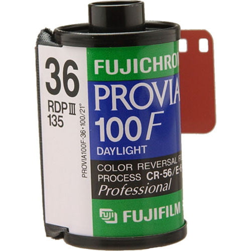 Fuji Provia 100F (35mm) 36exp - Black & White Photographics